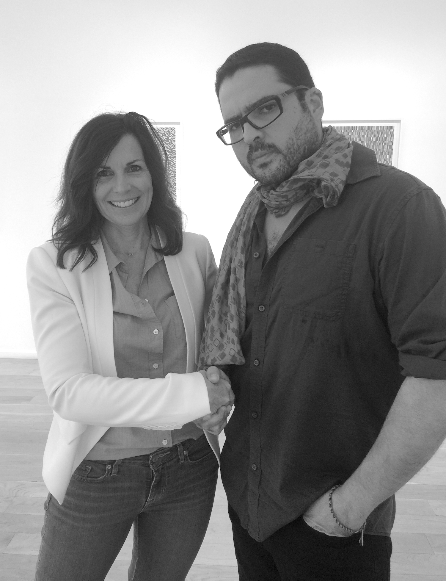 Luminous and visually tactile abstract paintings – Fouladi Projects